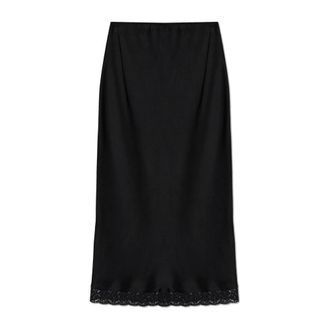 Victoria Beckham Satinrock - - Skirts - Damen - Schwarzk - S