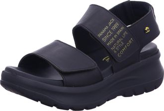 Panama Jack Damen Noah Sandal, Negro B1, 39 EU