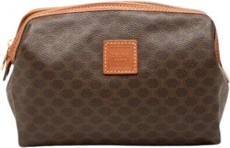 Celine Pre-owned Pochette en toile - Femme - Pre-owned - Brun - Taille: ONE Size