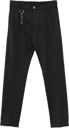 Paul & Shark Homme, Pantalons, Noir, Taille: 3XL Pantalon chino tissé avec cordon de serrage