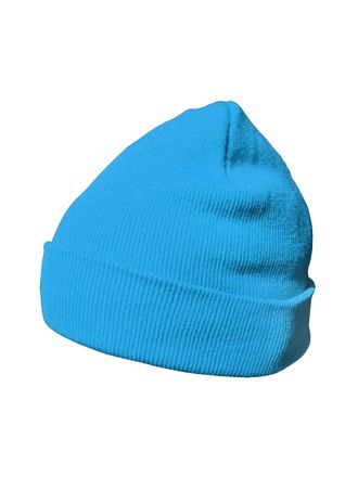 DonDon Mütze Herren Mütze Damen Wintermütze Beanie klassisches Design hellblau