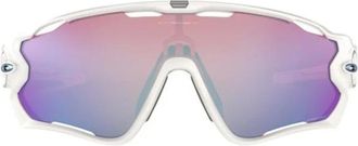 Oakley Homme, Accessoires, Blanc, Taille: 31 MM Jawbreaker Lunettes de soleil
