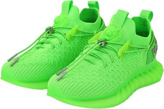 Plein Sport Low-Top Sneaker - Runner Sneaker - Gr. 43 (EU) - in Grün - für Damen