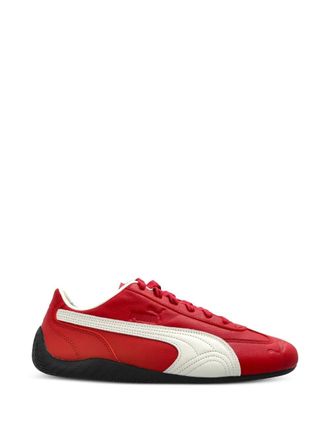 Puma Trainers Red And White Puma