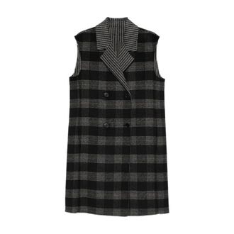 Twinset Damen, Jacken, Schwarzk, LGröße