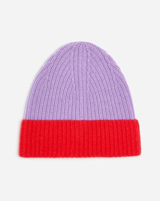 Arket Woll-Beanie -Lila