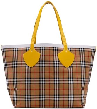 Burberry Shopper - House Check Canvas The Giant Reversible Tote - Gr. unisize - in Braun - für Damen