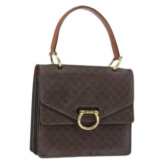 Celine Sac &agrave; main vintage Pre-owned - Femme - Pre-owned - Brun - Taille: ONE Size
