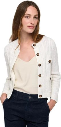 Kudibal Copenhagen Femme, Pulls, Blanc, Taille: 40 FR Cardigans