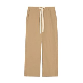 Max Mara Argento Wide Hosen - - Trousers - Damen - Beige - 2XL