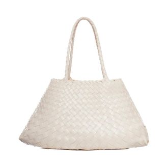 Dragon Diffusion Femme, Sacs, Beige, Taille: ONE Size Santa Croce Bag Big