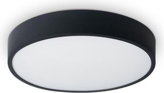 Paco Home Paco Home - led Lampe Deckenleuchte Deko Wohnzimmer Schlafzimmer Esszimmer Büro Modern Schwarz 2, Ø40cm