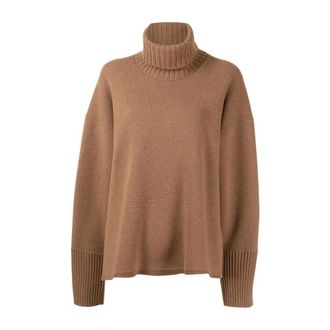Proenza Schouler Oversize Kaschmir-Rollkragenpullover - - Knitwear - Damen - Braun - L