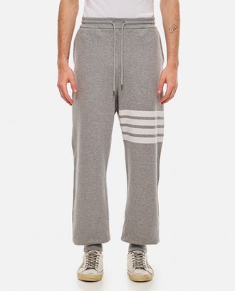 Thom Browne Klassische Loopback 4 Bar Sweatshirt-hose