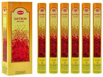 Hem Wierook Saffron (6 pakjes)