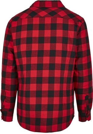 Urban Classics Kurzarmshirt Urban Classics Herren Padded Check Flannel Shirt (1-tlg)