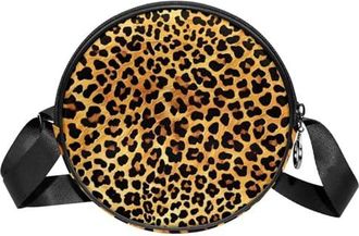 Generic Sac &agrave; bandouli&egrave;re Circle pour femme, petit sac &agrave; bandouli&egrave;re classique avec fermeture &eacute;clair, bretelles r&eacute;glables, sac &agrave; main rond d&eacute;contract&eacute; pour fe
