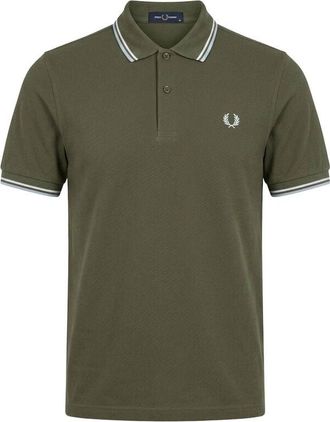 Fred Perry Herren Strickpoloshirt aus Baumwolle COTTON KNITTED SHIRT