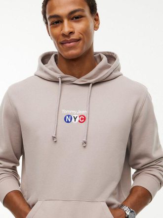 Tommy Jeans Kapuzensweatshirt REGULAR NYC HOODIE Regular fit mit Kapuze