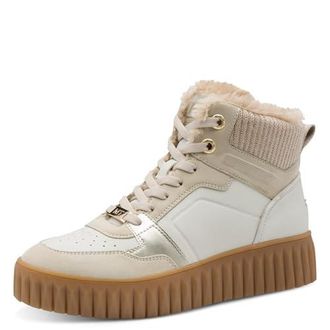 Marco Tozzi Marco Tozzi Femme Mode-Stiefel 2-26211-45 Botte Tendance, Cr&egrave;me Comb, 37 EU