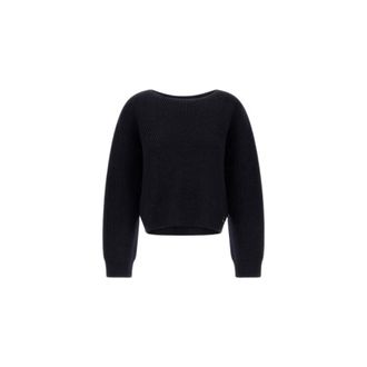 Herno Pull en maille Marino - Femme - Pulls - Bleu - Taille: 38 FR