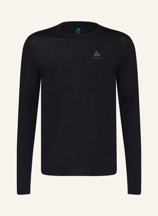 Odlo Longsleeve Merino 160 Aus Merinowolle schwarz