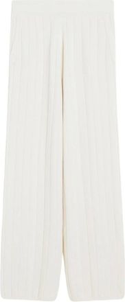 Max Mara Femme, Pantalons, Beige, Taille: 40 FR Jardin Wide Pantalons