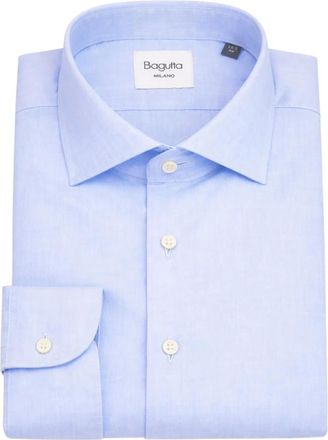 Bagutta Homme, Chemises, Bleu, Taille: 4XL Walter Slim Fit Shirt