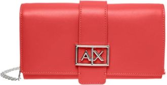 A|X Armani Exchange Femme, Accessoires, Rouge, Taille: ONE Size Wallet & Cardholder