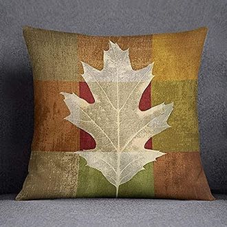 Bonamaison Le Jardin du Lin Kissenhüllen, Cotton, Mehrfarbig, 45x45