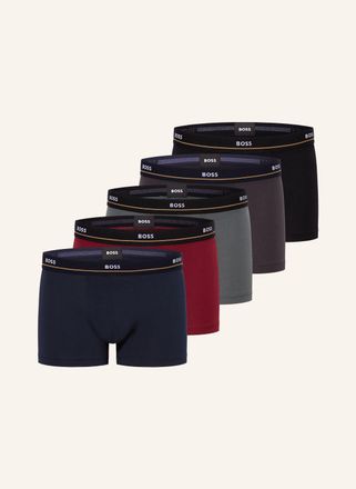 HUGO BOSS 5er-Pack Boxershorts Essential grau