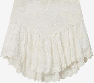 Isabel Marant Short Zoelia - Femme - Blanc - Taille 40 - Isabel Marant