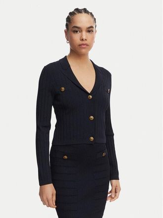 Guess Strickjacke W5YR11 Z0130 Dunkelblau Regular Fit