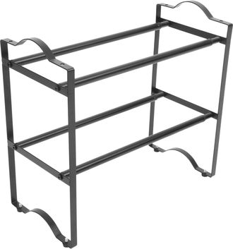 Soimiss Verstellbares Schuhregal Aus Ausziehbares Ablagefach F&uuml;r Schuhablagen Schuhorganisationsregal F&uuml;r Haushalt Und Eingangsbereich Freistehendes Schuhalte