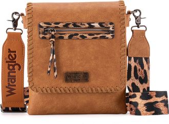 Wrangler Umh&auml;ngetaschen f&uuml;r Damen, Western, handgewebte Umh&auml;ngetasche, Muster-Honigbraun