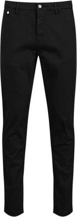 Replay Pantalon droit en coton m&eacute;lang&eacute;