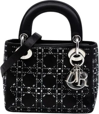 Dior Pre-owned Lady Dior - Femme - Pre-owned - Noir - Taille: ONE Size