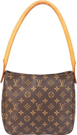 Louis Vuitton Crossbody Bags - Louis Vuitton Canvas Monogram Looping MM Shoulder - Gr. unisize - in Braun - für Damen