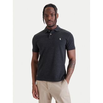 Polo Ralph Lauren Poloshirt Classics 710536856031 Grau Slim Fit
