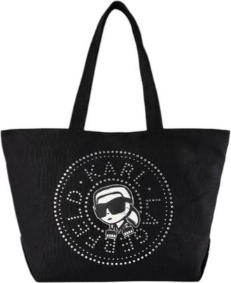 Karl Lagerfeld Femme, Sacs, Noir, Taille: ONE Size Nagano Handas Shopper