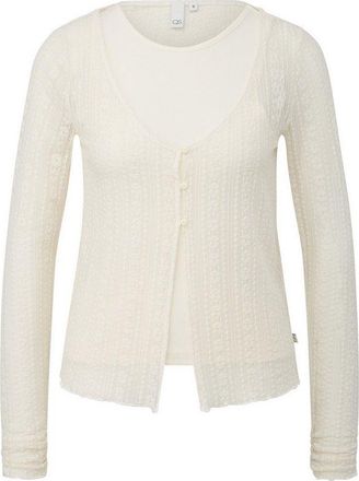 QS by s.Oliver Cardigan T-Shirt 2-in-1-Shirt