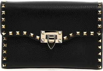 Valentino Garavani Femme, Accessoires, Noir, Taille: ONE Size Rockstud Small Crossbody Bag