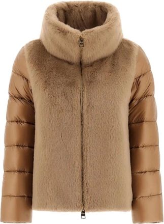Herno Femme, Vestes, Brun, Taille: 44 FR Veste matelass&eacute;e