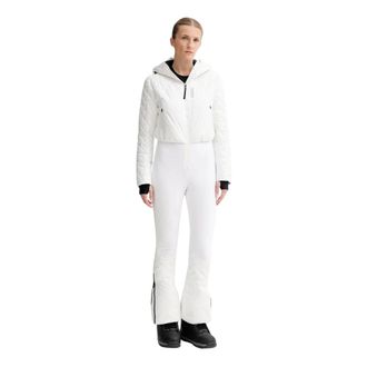 Colmar Combinaison de ski brillante - Femme - Sport - Blanc - Taille: 40 FR