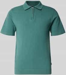 Jack & Jones Regular Fit Poloshirt mit Rei&szlig;verschluss Modell MILANO
