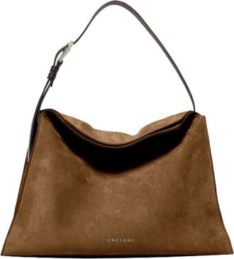 Orciani Femme, Sacs, Brun, Taille: ONE Size Sacs &agrave; &eacute;paule