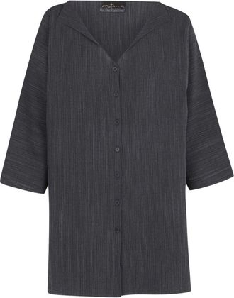 Cortana Femme, Blouses et Chemises, Bleu, Taille: 42 FR Marina Top