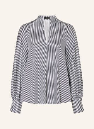 van Laack Van Laack Blusenshirt Vl-Anani-Sgsv blau