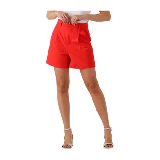 Notre-V Felicia Shorts - Sommerlicher Style - - Shorts - Damen - Rot - S
