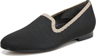 Vionic Womens Willa II Loafer Flat, Cuir Noir, 36 EU